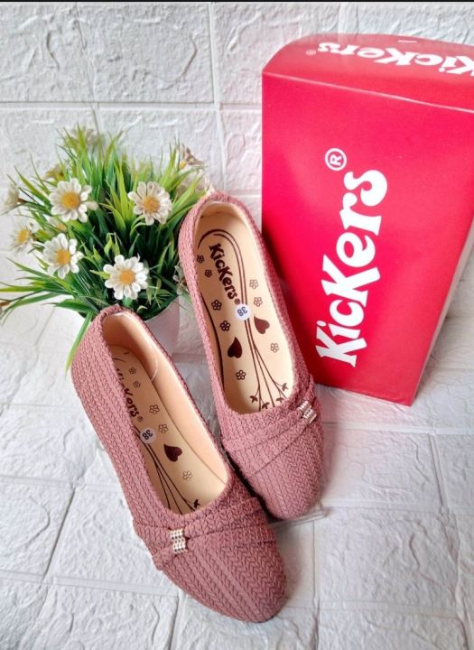 PJA-Sepatu Wanita Balet Kickers Rajut RK.02 - Sepatu Wanita Model ...