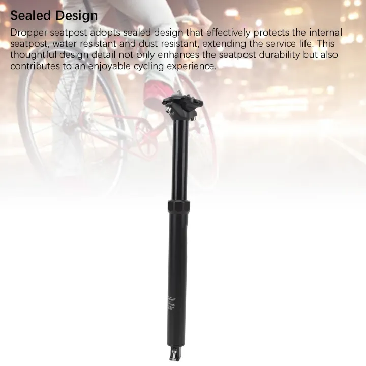 Cycling Dropper Post Internal Routing Dropper Seatpost Adjustable ...