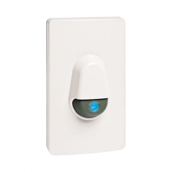 SCHNEIDER Kavacha Weatherproof Door Bell Switch (Grey/White) | Lazada