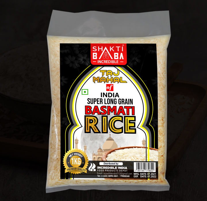 Taj Mahal of India Super Long Grain Basmati Rice 1 kg | Lazada PH