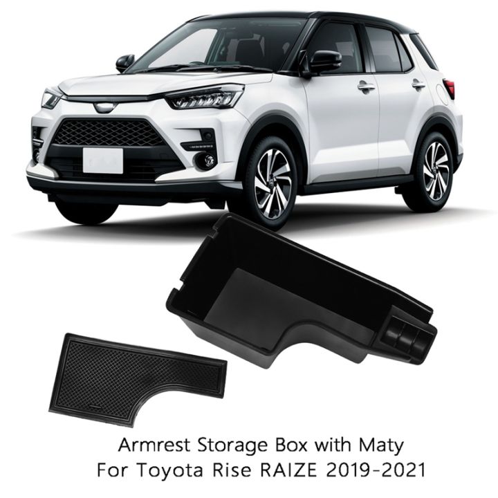 Fit Toyota Rise Raize 2019-2021 Car Armrest Storage Box Cover Consoles ...