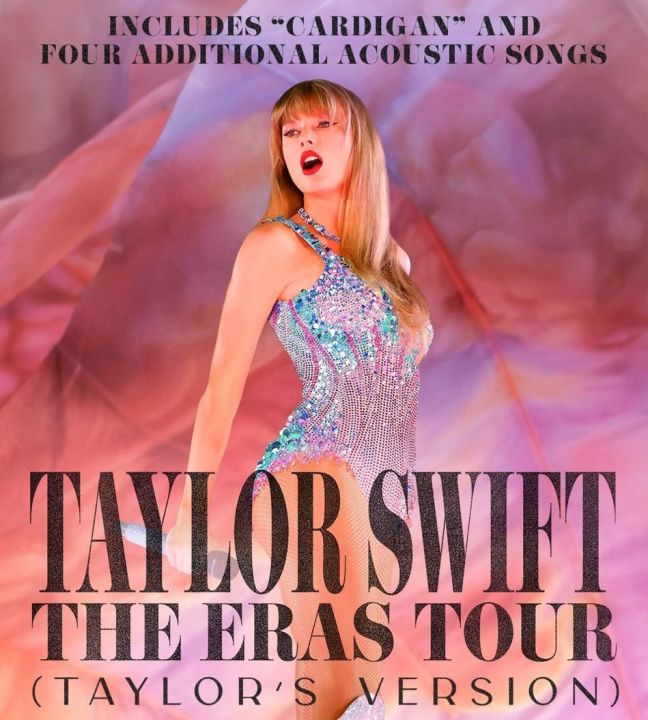 Bluray Taylor Swift The Eras Tour 2023 泰勒·斯威夫特：时代巡回演唱会 ( Taylors ...
