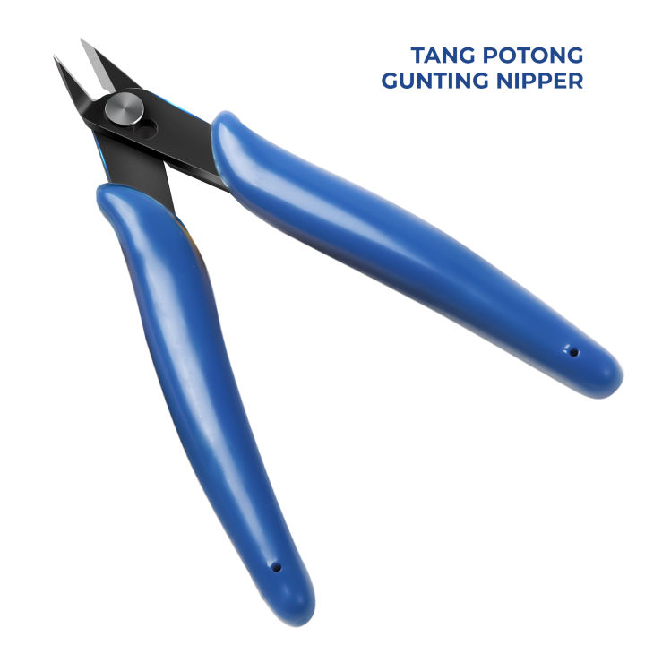 Tang Potong 5 Inch Tang Cuntter Nipper Tang Potong Kawat Kabel PVC ...
