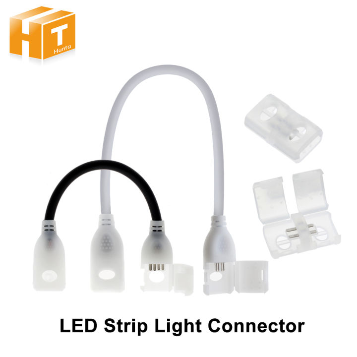 2pin 4pin 240V LED Strip Connector Single Color RGB High Voltage Light ...