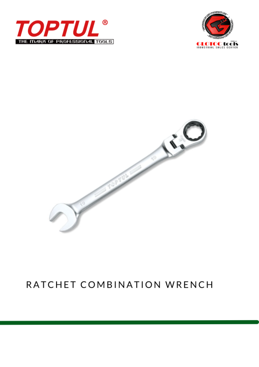 TOPTUL Ratchet Combination Wrench (AOAF Series) | Lazada PH