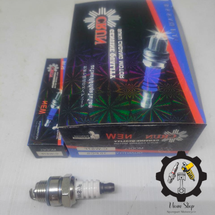 Busi Crun WS7F Mesin Potong Rumput Chainsaw Sinso Semprot Hama Motor ...