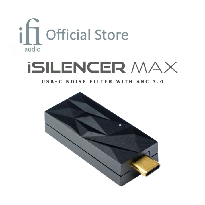 iFi iSilencer Max | USB-C Noise Filter with ANC 3.0 | Lazada PH