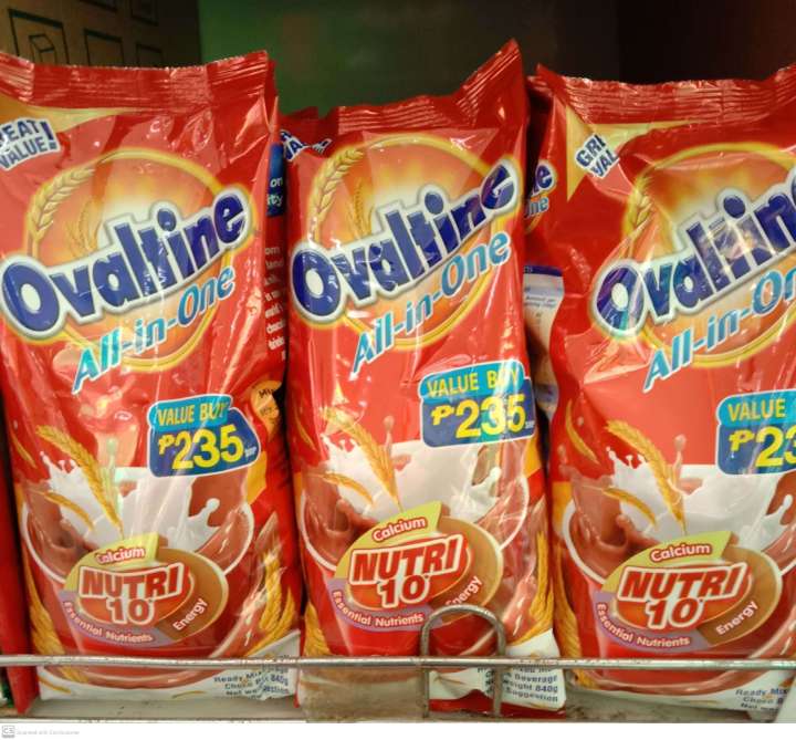 OVALTINE ALL-IN-ONE CHOCOLATE MILK 840g ORIGINAL (1 pack only) | Lazada PH