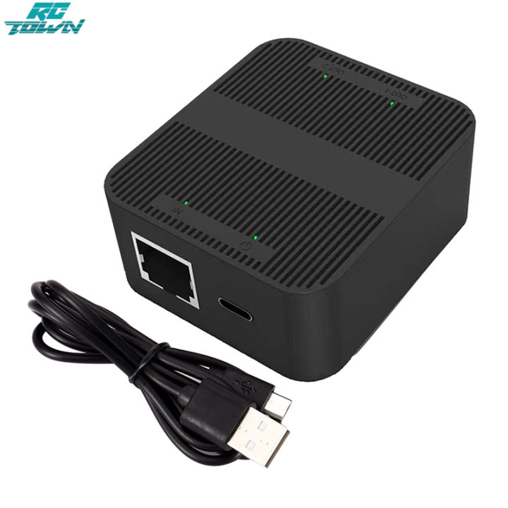 RJ45 Network Splitter Adapter 1 To 2 High Speed 1000Mbps Ethernet ...