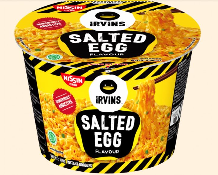 Irvins Salted Egg Flavor Nissin Noodles | Lazada PH