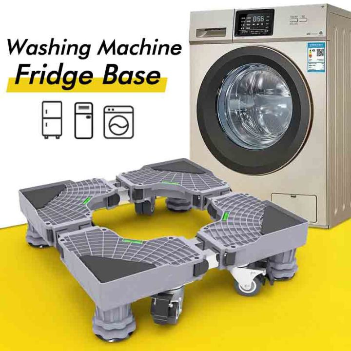 【Ready Stock】stainless steel washing machine stand base adjustable ...