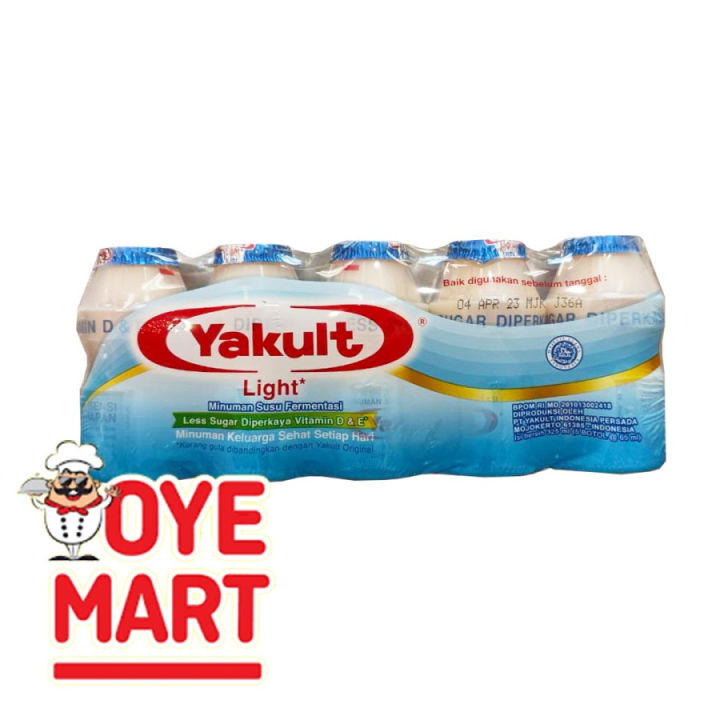 YAKULT LIGHT ISI 5 / SUSU YOGURT SEGAR RENDAH GULA | Lazada Indonesia