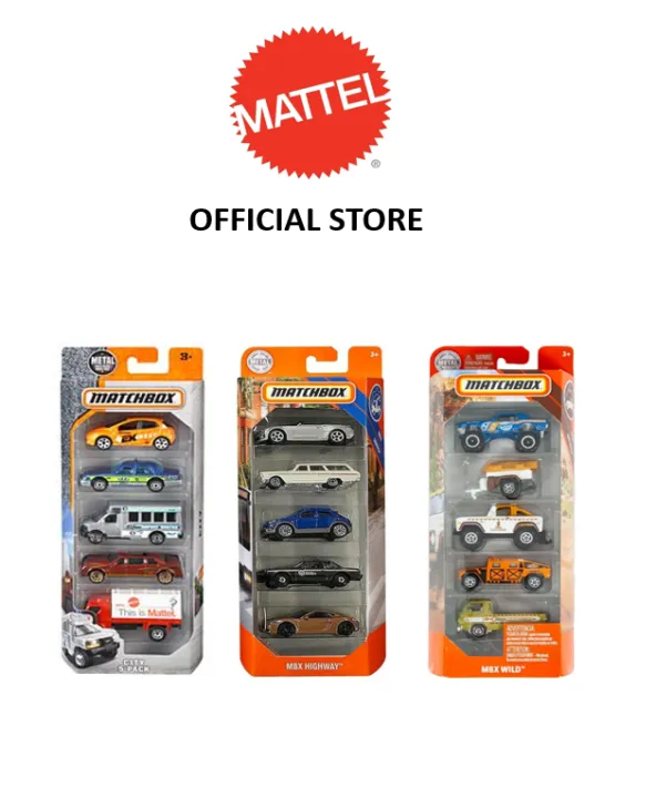 Matchbox 5-Pack Vehicles Assortment (Random Pick) | Lazada Singapore