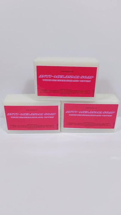 ANTI-MELASMA SOAP WITH NIACINAMIDE AND TAWAS 3 SOAPS FOR 109 ONLY ...