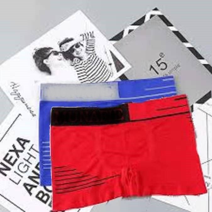 "GREAT LOVE" (set of 2) (N ew) Mun'afie SPAN'DEX Boxer Short for Men ...