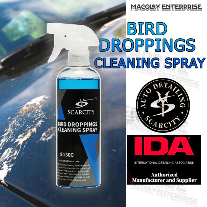 Scarcity Bird Droppings and Insect Cleaning Spray Cleaner S-230C 500ml ...
