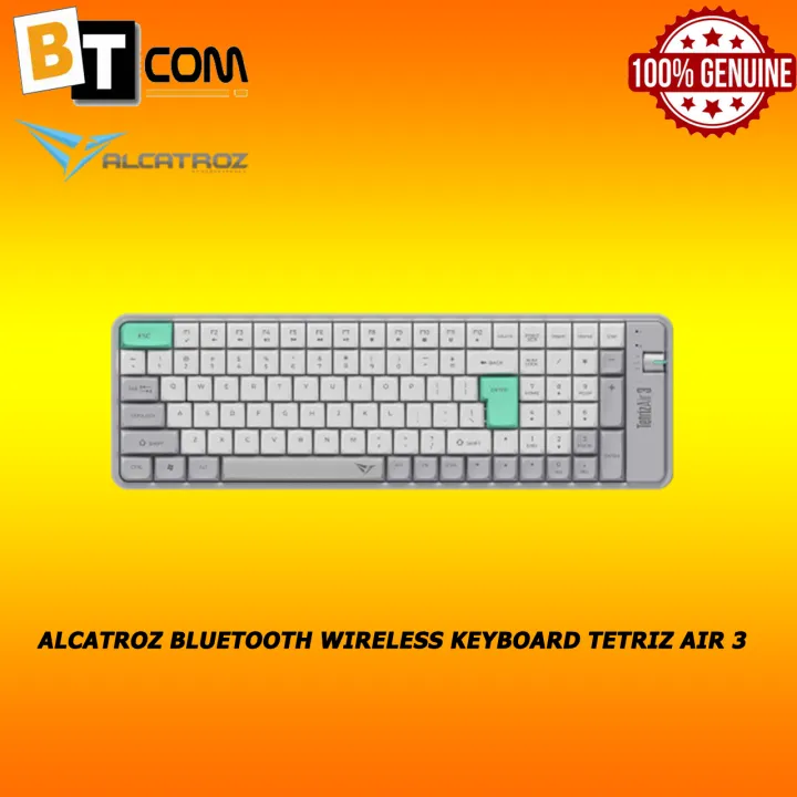 ALCATROZ BLUETOOTH WIRELESS KEYBOARD TETRIZ AIR 300C | Lazada