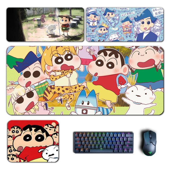 Crayon Shin Chan Mouse Pad Cute Kawaii Cartoon Shinnosuke Mousepad ...
