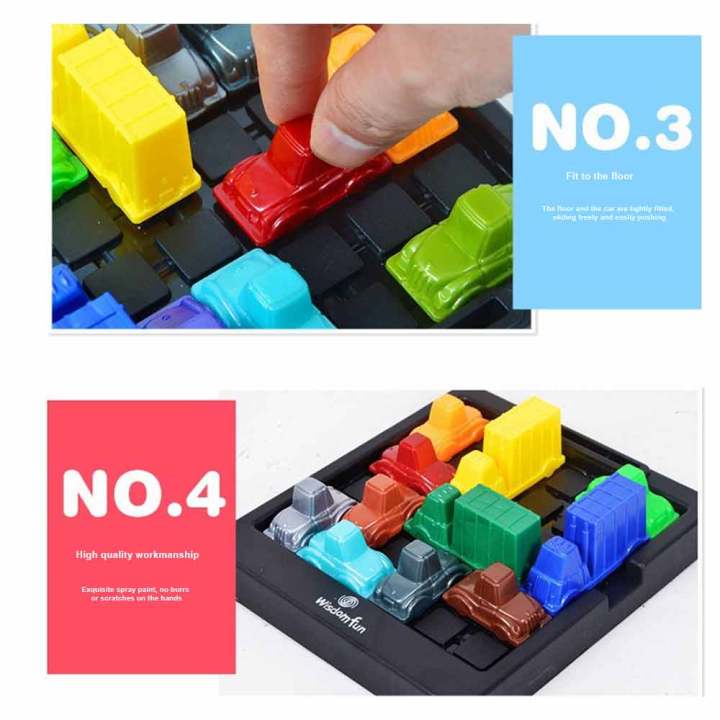 Rush Hour Traffic Jams Logic Game -Deluxe Edition Strategy Skill Puzzle ...