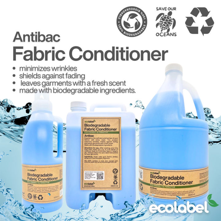 Eco-friendly Fabric Conditioner Antibac Scent 100% Biodegradable ...