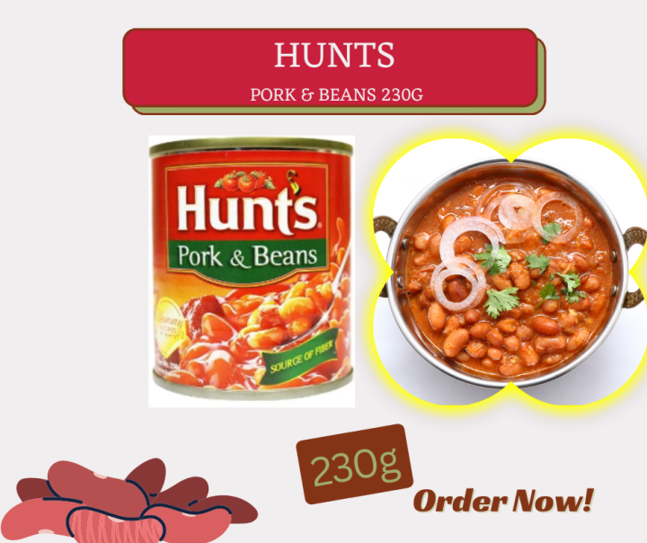 Hunts Pork & Beans 230g | Lazada.co.th