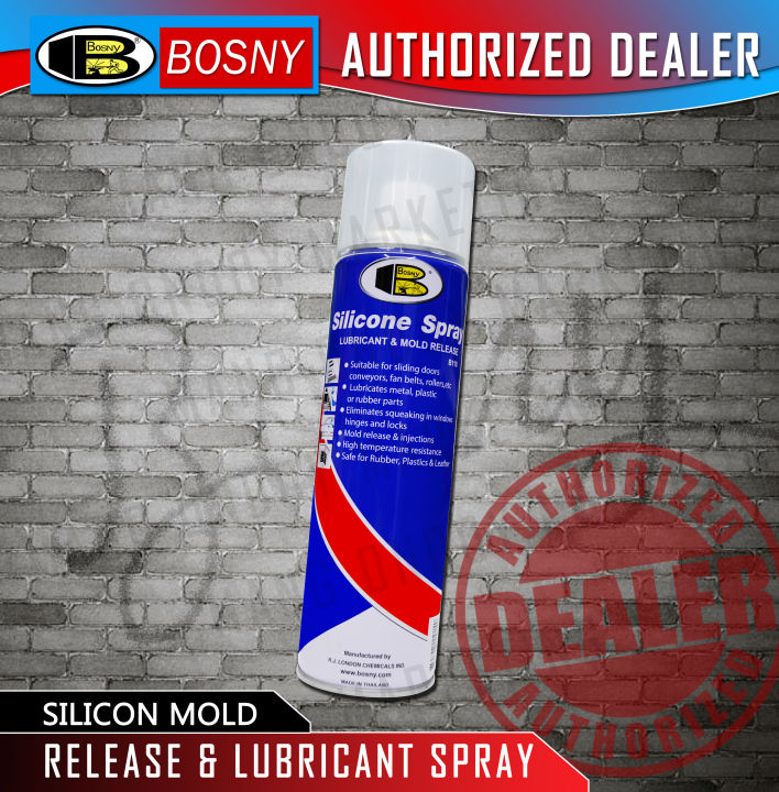 Bosny Silicon Mold Release & Lubricant Spray (B110) | Lazada PH