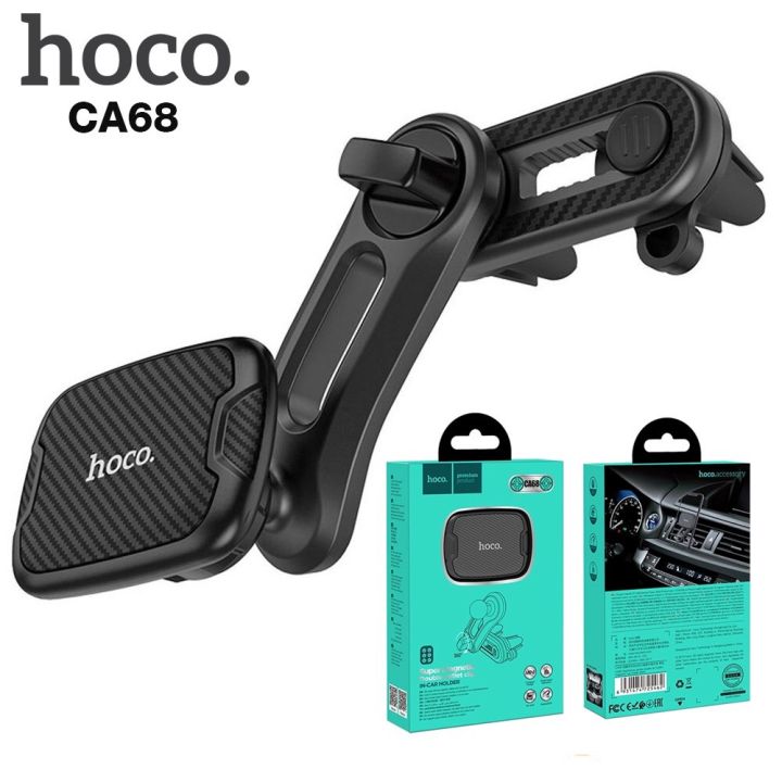 Hoco Ca68 อุปกรณ์เมาท์แม่เหล็กสําหรับวางโทรศัพท์มือถือช่องแอร์รถยนต์ ...