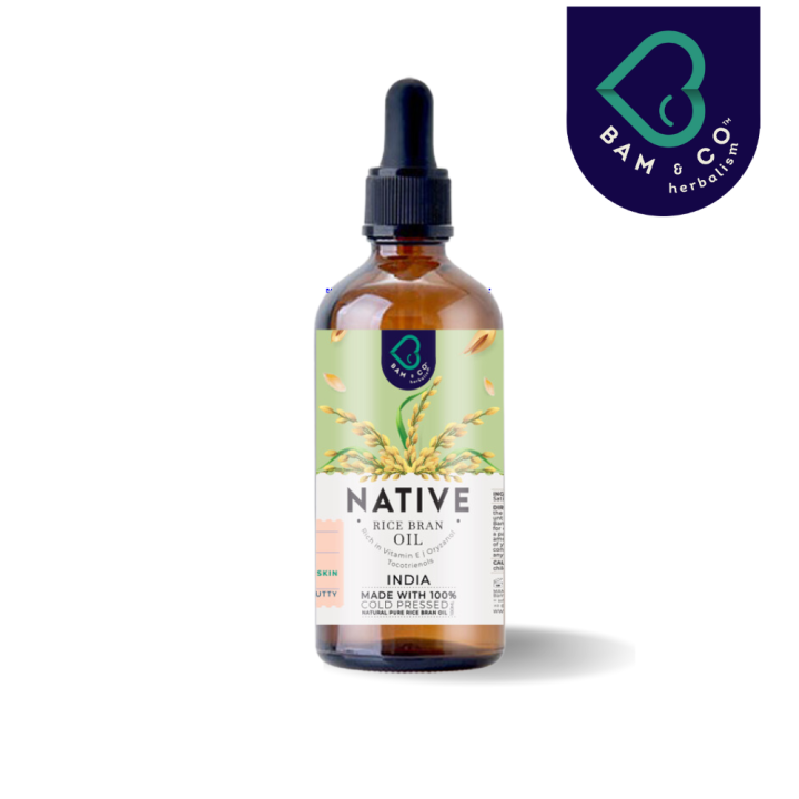 BAM & CO. NATIVE RICE BRAN OIL 100ML | Lazada