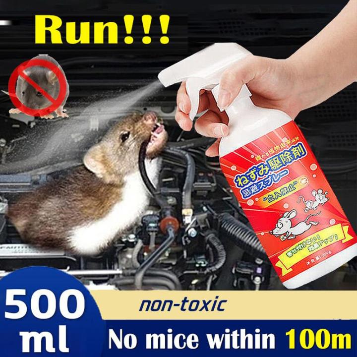 Powerful Rat Repellent Spray Mouse Flee Anti Rat Spray Can Repel Mice ...