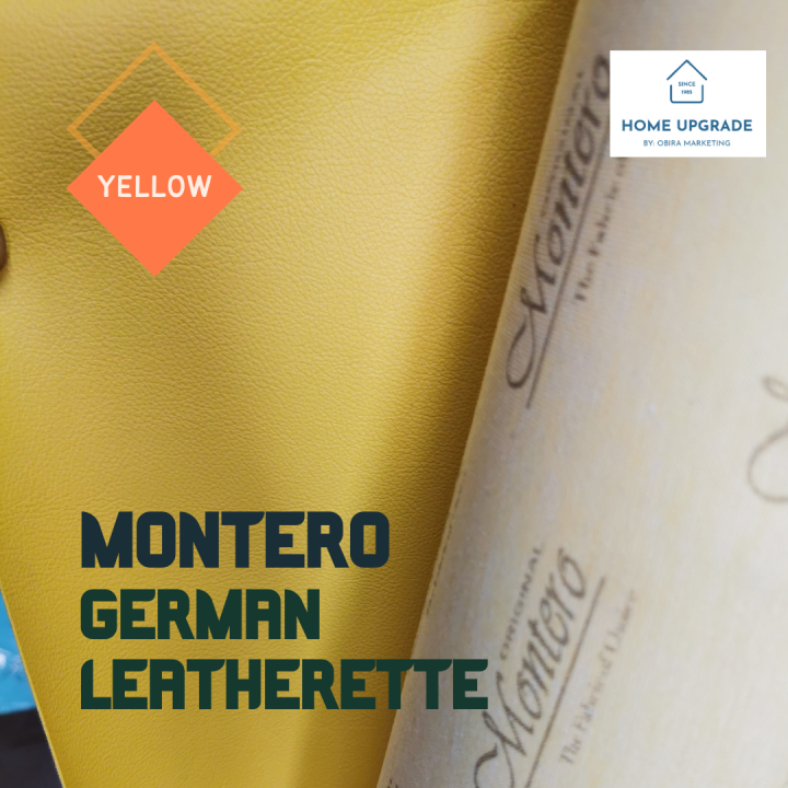 Montero German Leatherette Leather per Yard | Lazada PH