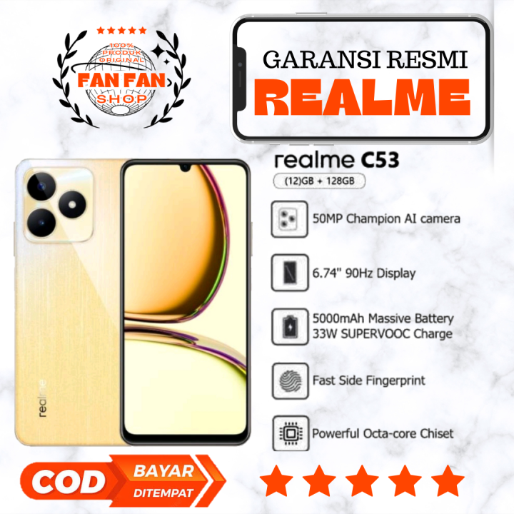 realme C53 6GB+6GB/128GB 8GB+8GB/256GB (33W SUPERVOOC Charge | 50MP AI Camera | 5000 Battery ...