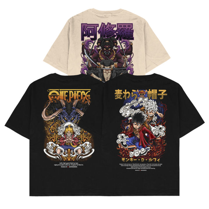 Buy 1 Get 3 Ngab Kaos Distro Spesial Anime Sun God Nika Luffy Kaido ...