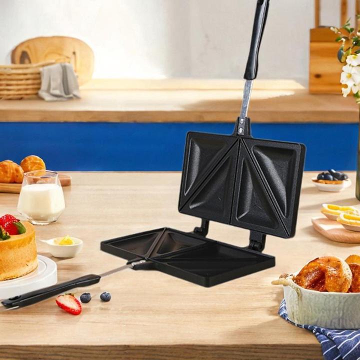 Newfamei Sandwich Baking Pan Waffle Maker Pan Omelette Trays Portable ...