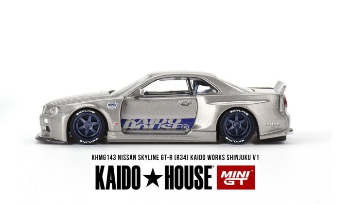 MINI GT Limited Edition 1:64 KAIDO HOUSE Nissan Skyline GT-R(R34)Kaido ...