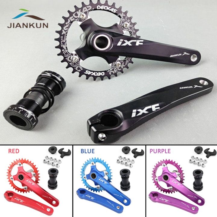 IXF Crankset 104 BCD Bottom Bracket with Axis Spindle MTB Hollowtech ...