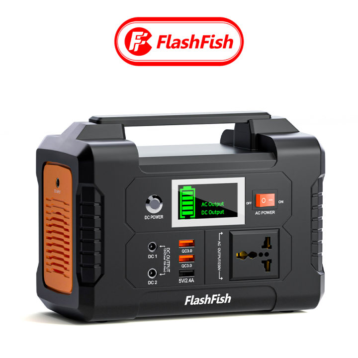 FlashFish E200 200W/151Wh Solar Generator 40800mAh Multi-Function ...