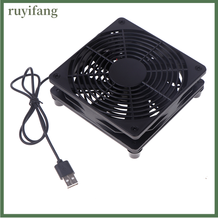 ruyifang 1 Set High Airflow Cooling Fan For Router Modem Receiver 120mm ...