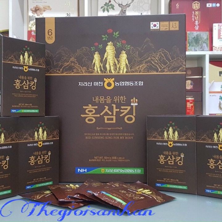 [HCM]NƯỚC HỒNG SÂM HÀN QUỐC-RED GINSENG KING OF MY BODY - Dinh Dưỡng ...
