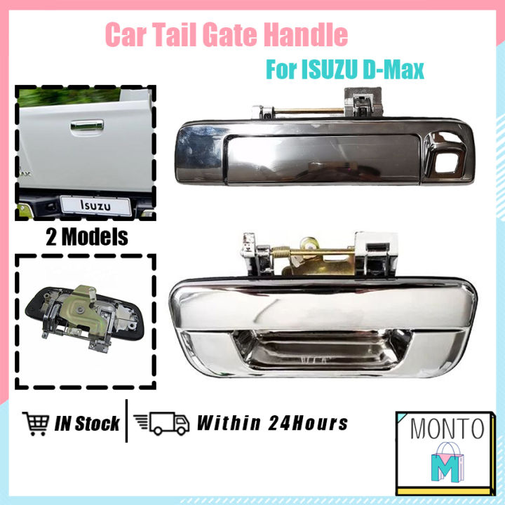 Isuzu DMAX Tail Gate Handle Outer Back Door Opener Chrome Back Door ...