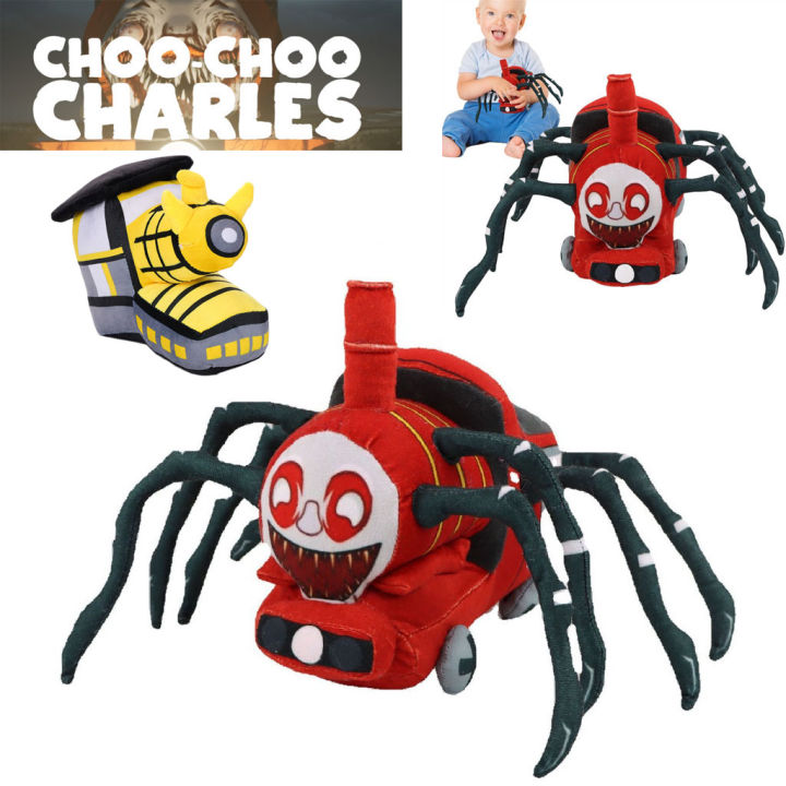 Choo Choo Charles Plush Toy Charles Spider Train Doll Choo Choo Train Plush Doll Spider Stuffed ...