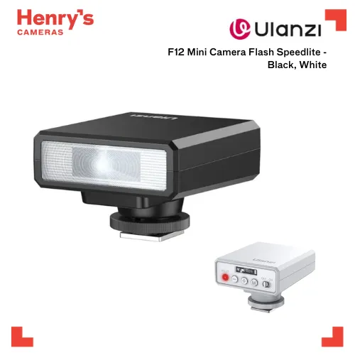 Ulanzi F12 Mini Camera Flash Speedlite - Black, White - Henry's Cameras ...