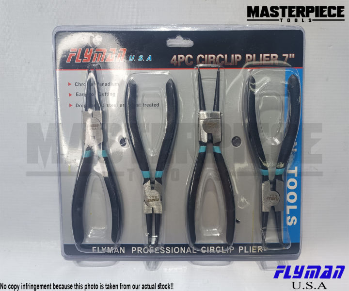 Flyman Snap Ring Plier Set / Circlip Remover Tool | Lazada PH