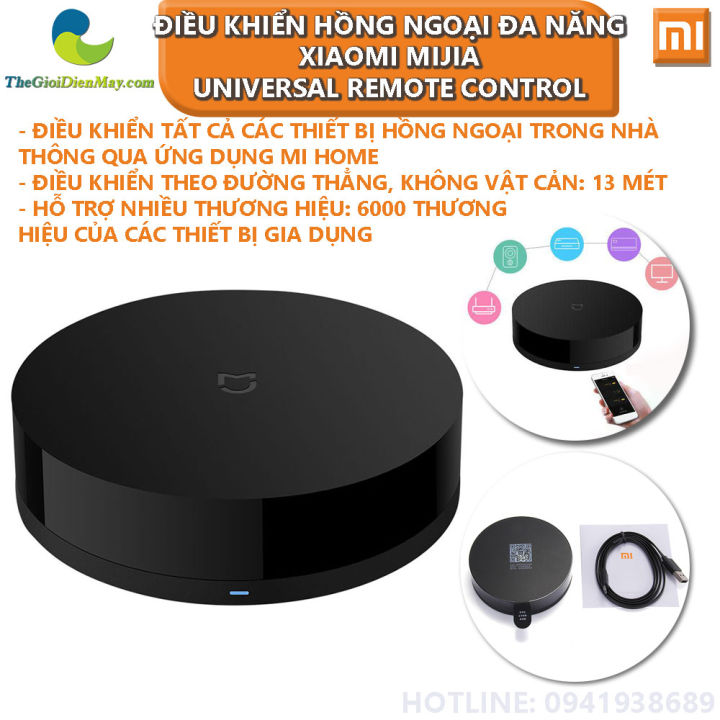 Bộ điều khiển hồng ngoại đa năng Xiaomi Mijia Universal remote control ...