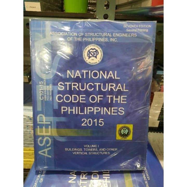 NSCP National Structural Code of the Philippines 2015 First and Second Printing | Lazada PH