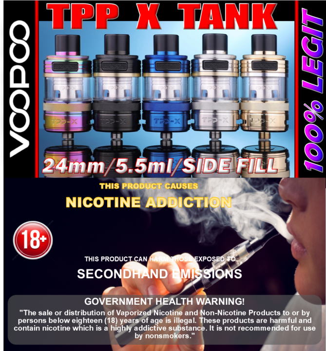 Voopoo TPP-X Pod Tank Atomizer | Lazada PH