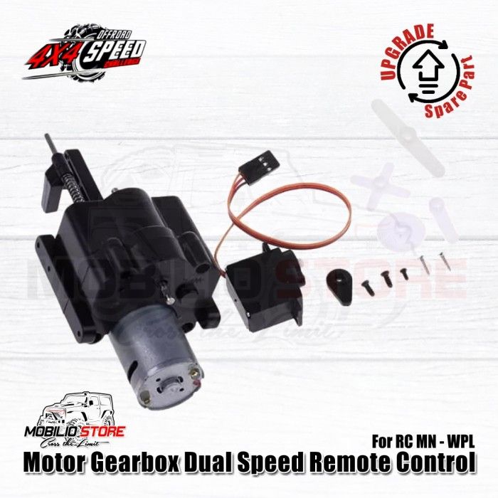 Upgrade Part - Motor Gearbox Dual Speed Remote Control Rc MN WPL ...