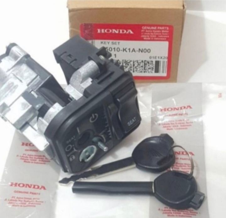 KUNCI KONTAK SETT BEAT NEW LED 2020 2021 HONDA 35010-K1A-N00 | Lazada Indonesia