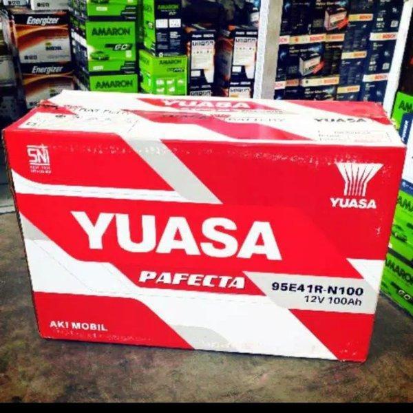 Aki Accu Basah N100 12V 100Ah 100Amper Yuasa Pafecta | Lazada Indonesia