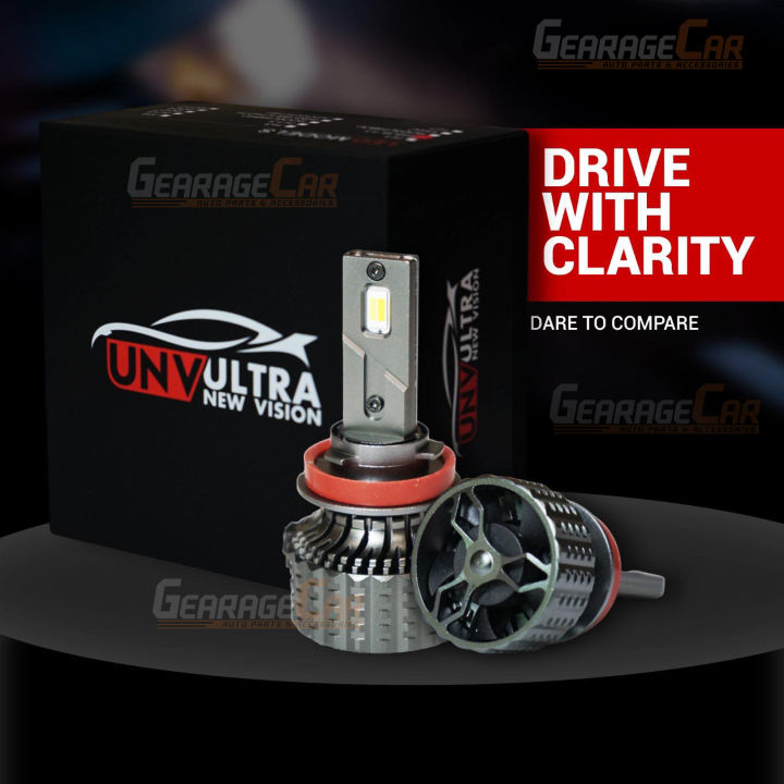 UNV ULTRA NEW VISION LED Bulb Headlights 14K Lumens | Lazada PH
