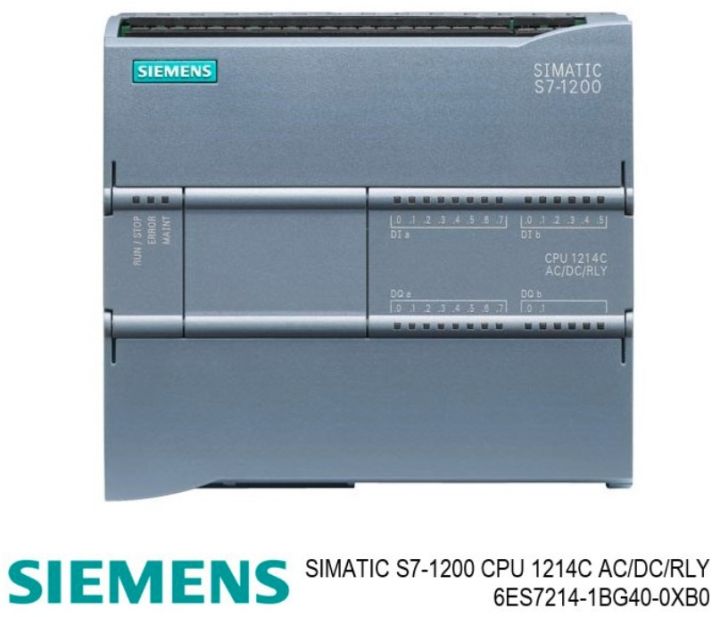 SIEMENS | S7-1200 PLC CPU 1214C AC/DC/RLY | Lazada